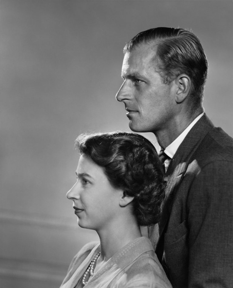 Queen Elizabeth II and Prince Philip – Yousuf Karsh