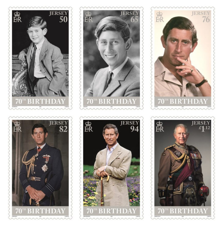 Prince Charles’ 70th Birthday to be celebrated on Jersey Stamps ...