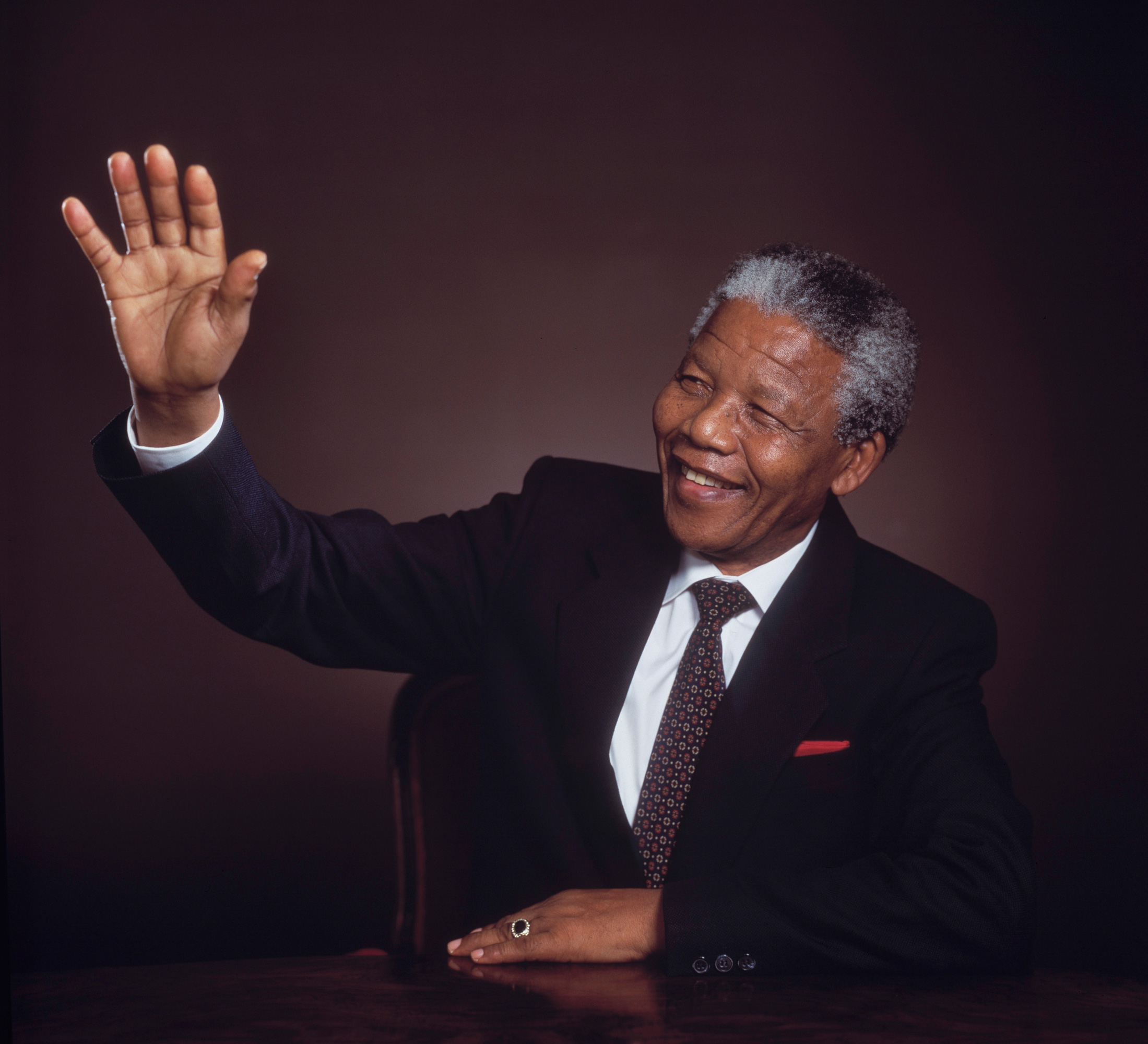 Nelson Mandela Elected President