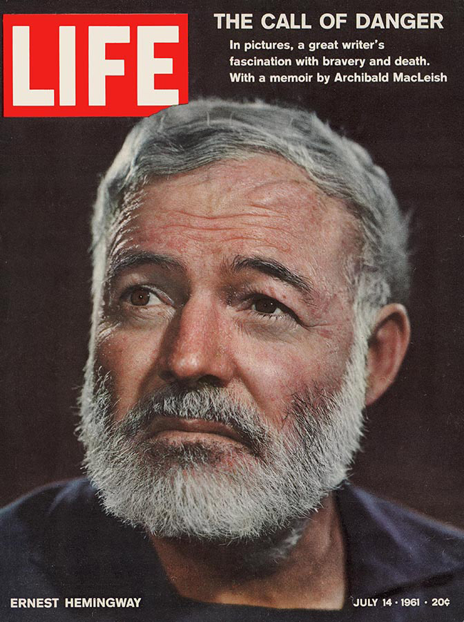 LIFE Magazine: Ernest Hemingway Cover, 1961 – Yousuf Karsh